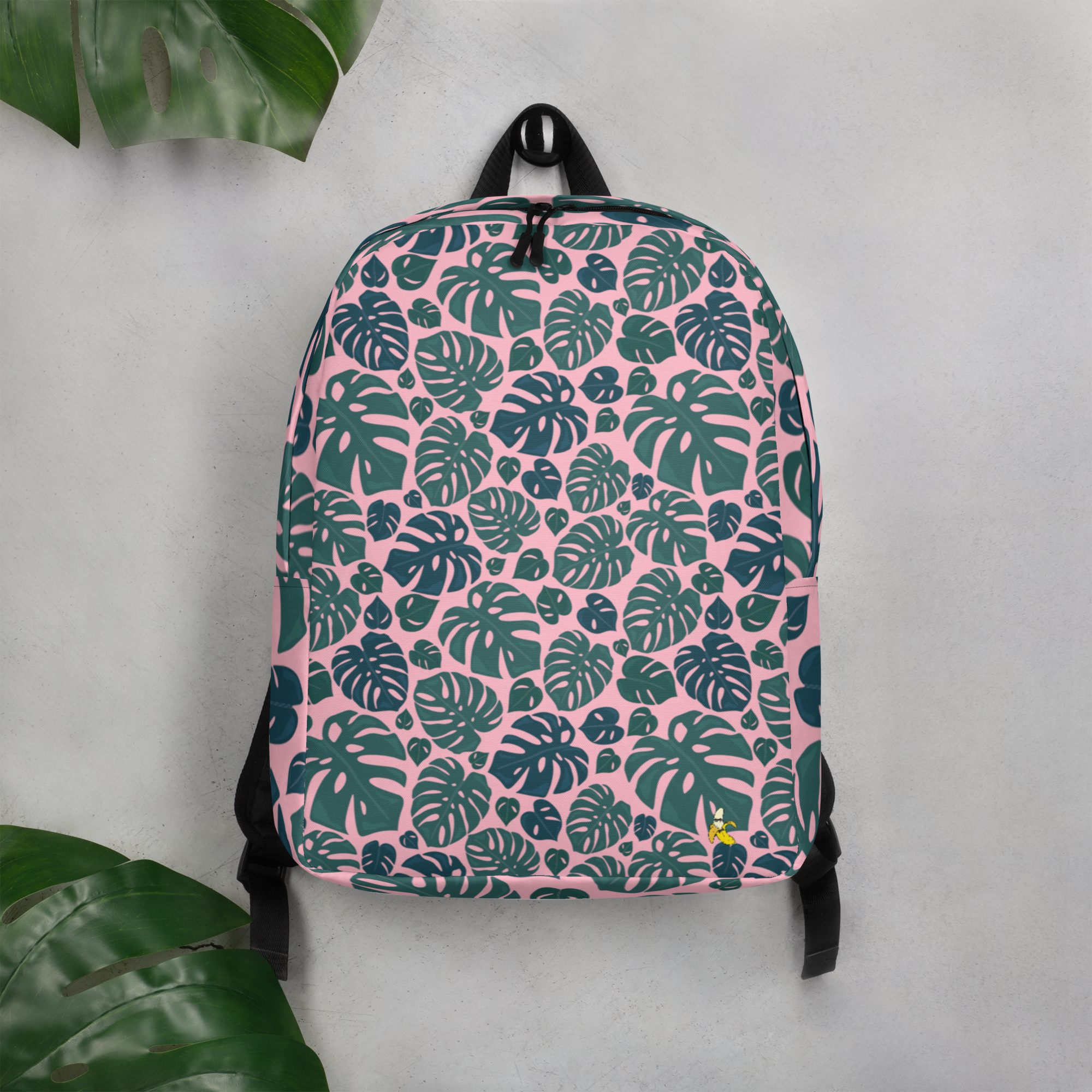 Monstera Minimalist Backpack – Hella Dandy Apparel